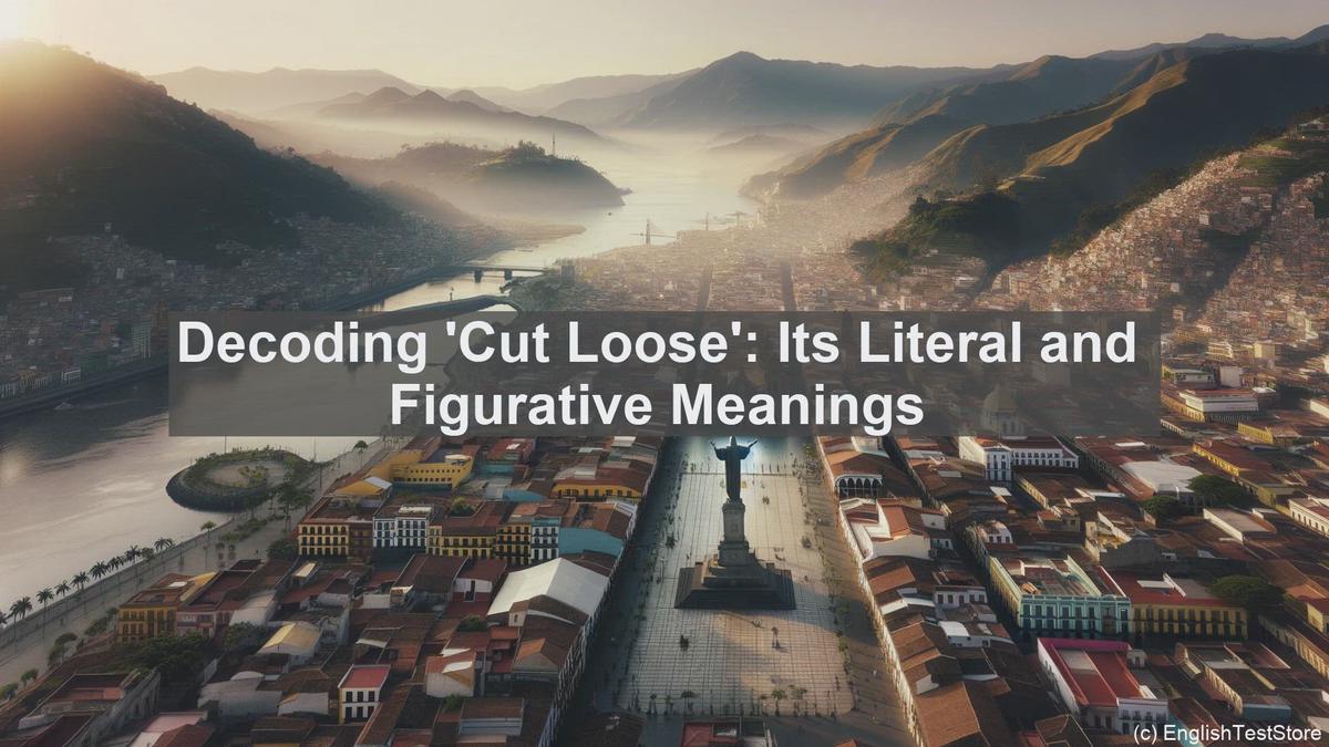 Cut Loose Idiom Meaning And Usage In Sentences Cut Loose Idiom Meaning And Usage In Sentences