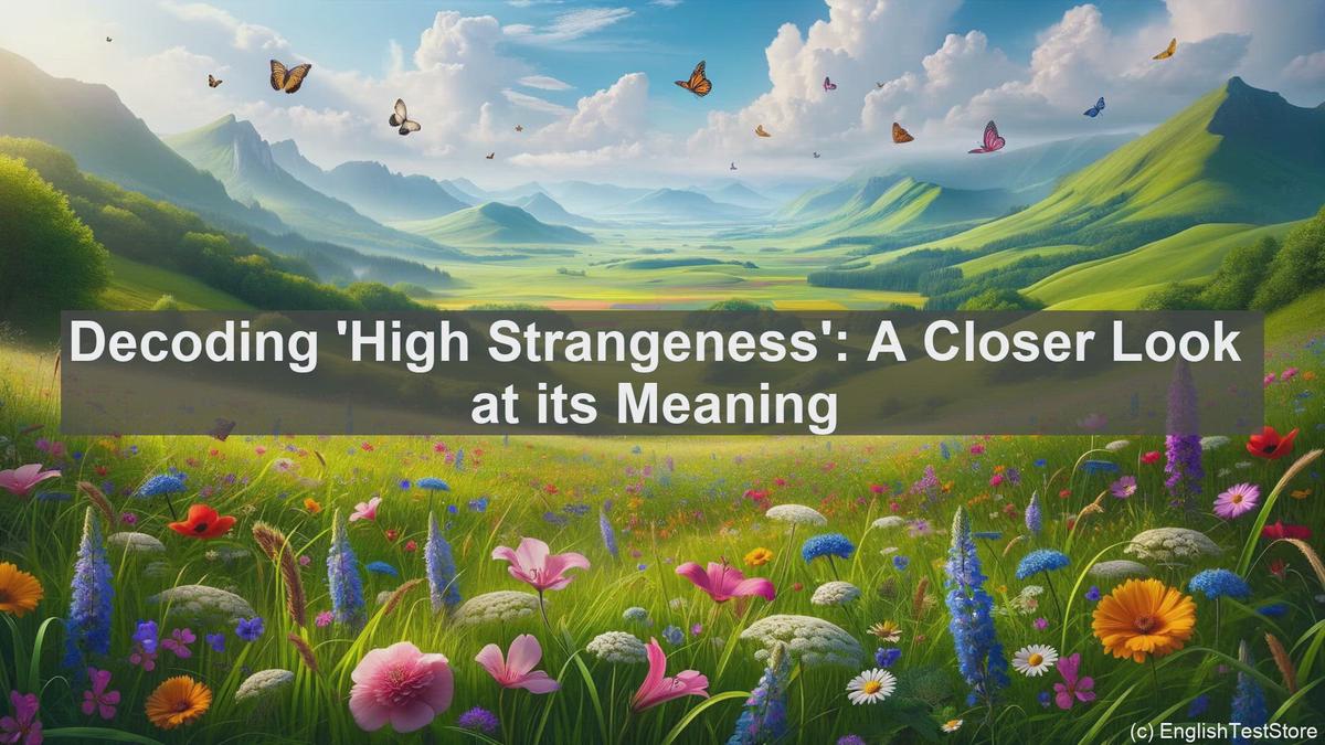 High Strangeness Idiom Meaning And Usage In Sentences high-strangeness-idiom-meaning-and-usage-in-sentences